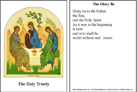 Holy Trinity Prayer Card| Bridge Building Images
